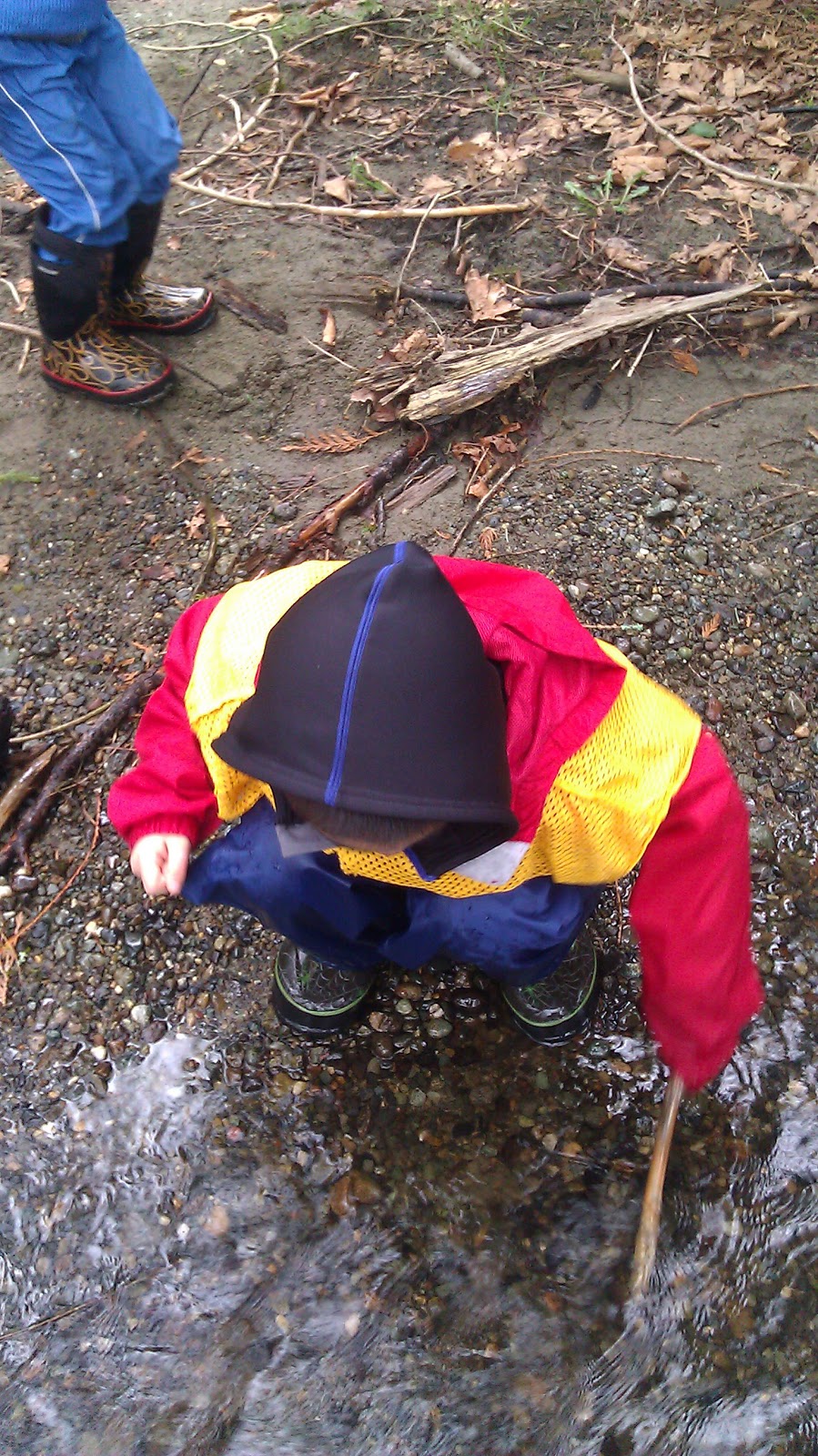 The Outdoor Preschool - Nurture through Nature: Stream + Sticks ...