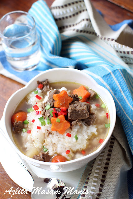 BUBUR DAGING - masam manis