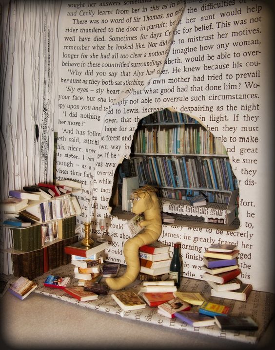 Diary of Seresha: Inspiration Before Breakfast: Bookworm