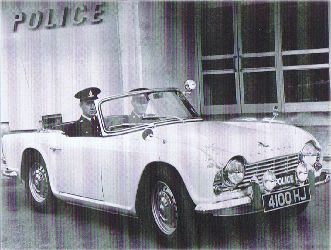 Revington TR - Triumph TR Specialists: TR4 1962 Police Car - NOW SOLD ...