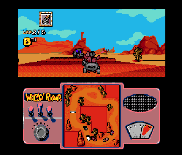 Mundo Retrogaming: Wacky Races (Mega Drive)