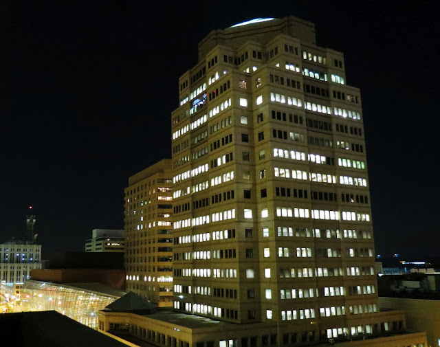 Downtown Dayton at Night