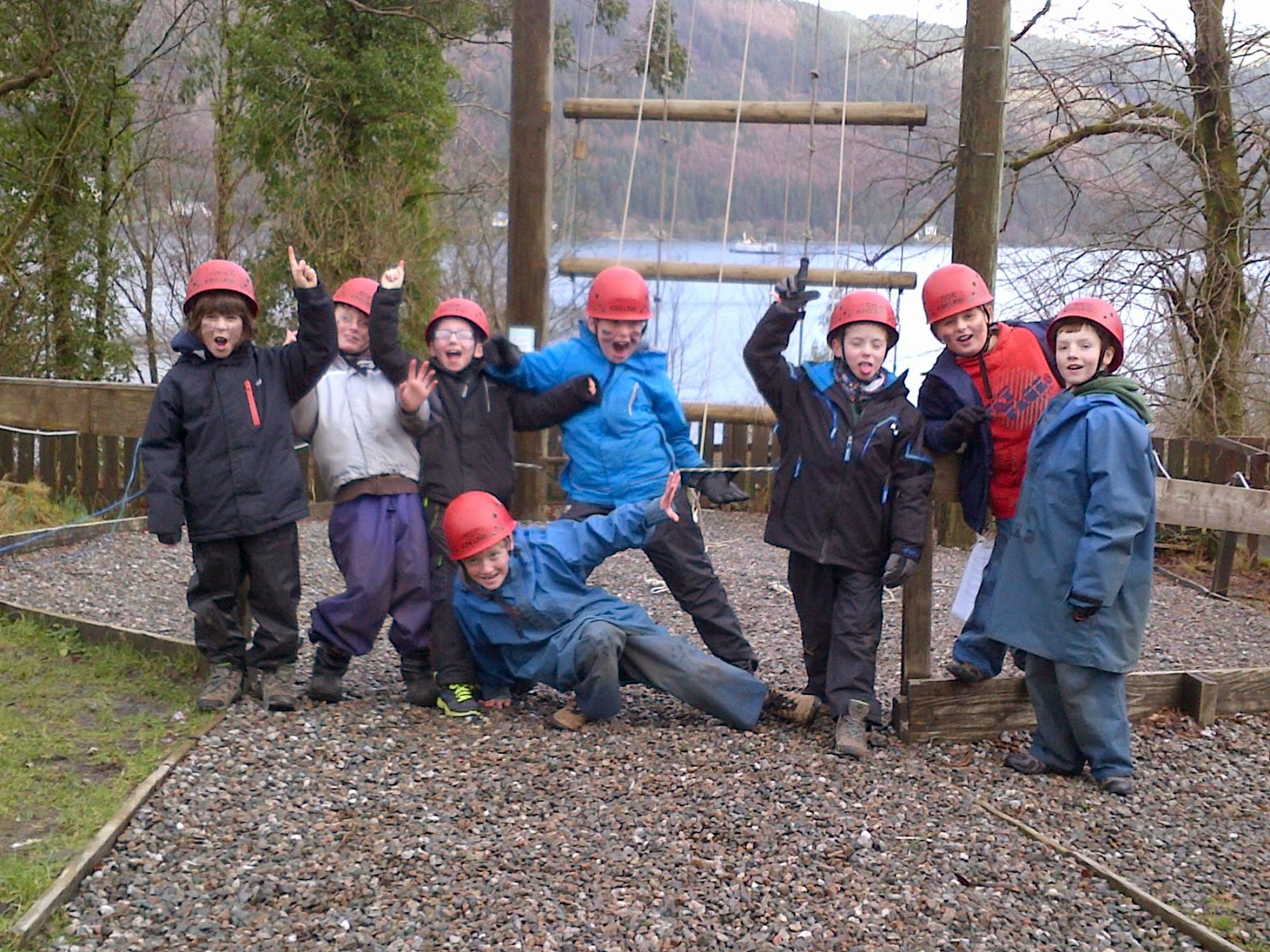 Balfron Scouts: Cubs at Ardroy