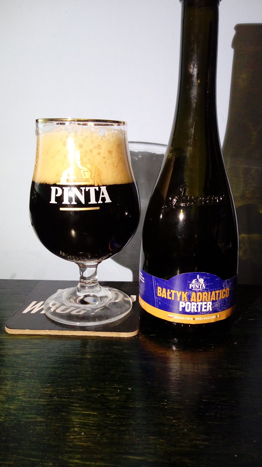 Kolejny blog o piwie: Pinta/ Birra Amarcord- Bałtyk Adriatico Porter