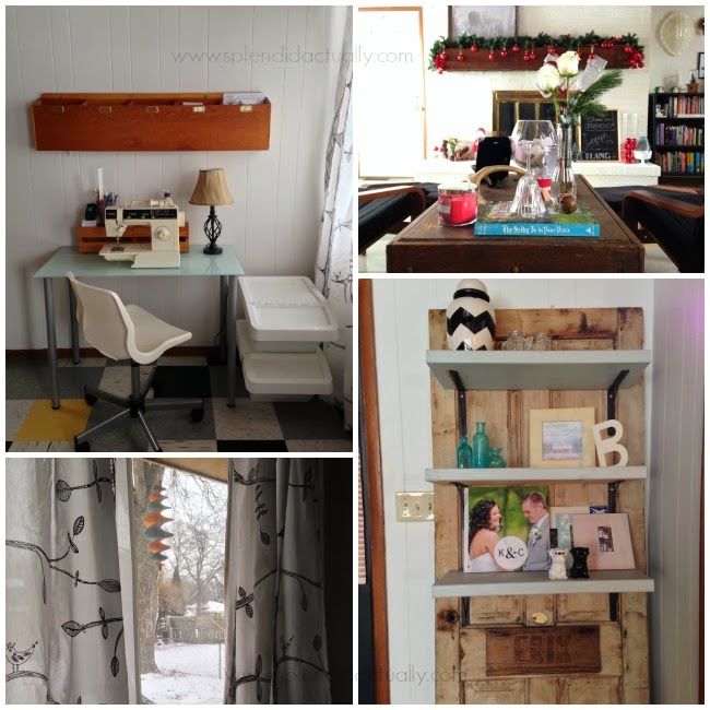 splendid actually: House Tour | Den