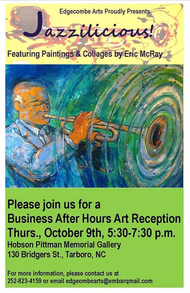 McRay Studios: "Edgecombe Arts Proudly Presents: "Jazzilicious ...