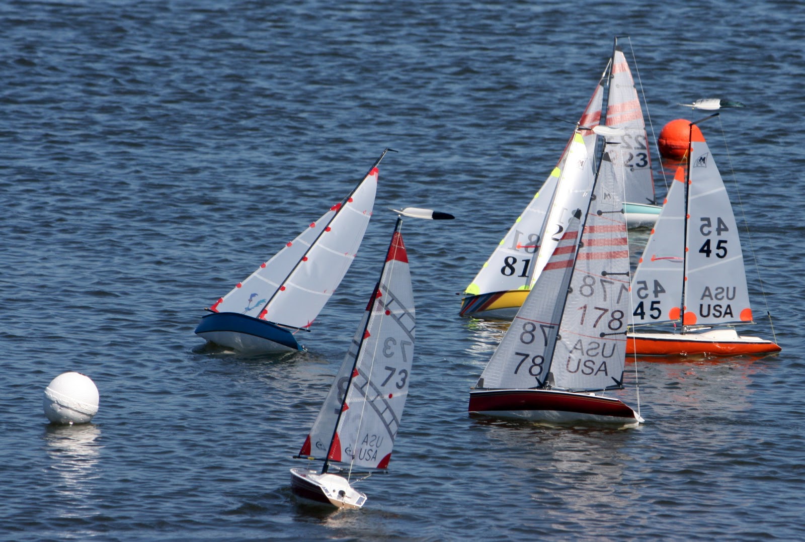 Bob's OnTheRoad Blog: Micro Magic Sailboat Racing