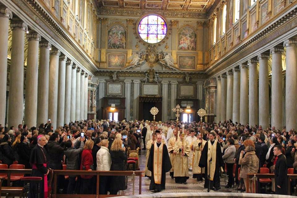 New Liturgical Movement: The Byzantine Liturgy in the Basilicas of Rome