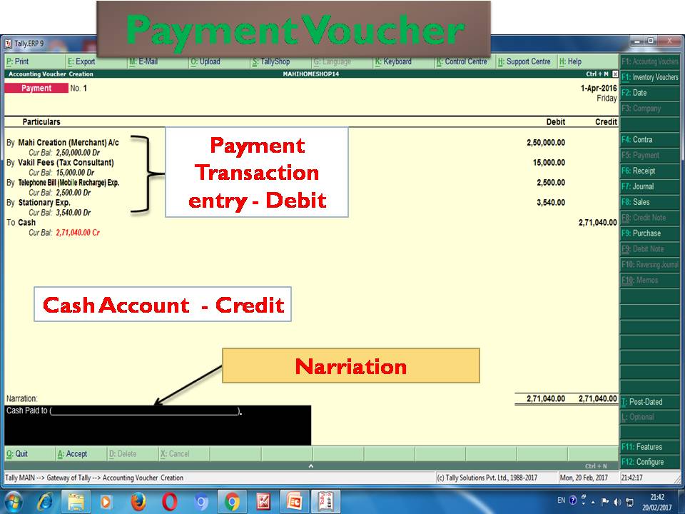 Payment Voucher Tally Accounting Software Income Tax GST India payment-voucher-tally-accounting-software-income-tax-gst-india