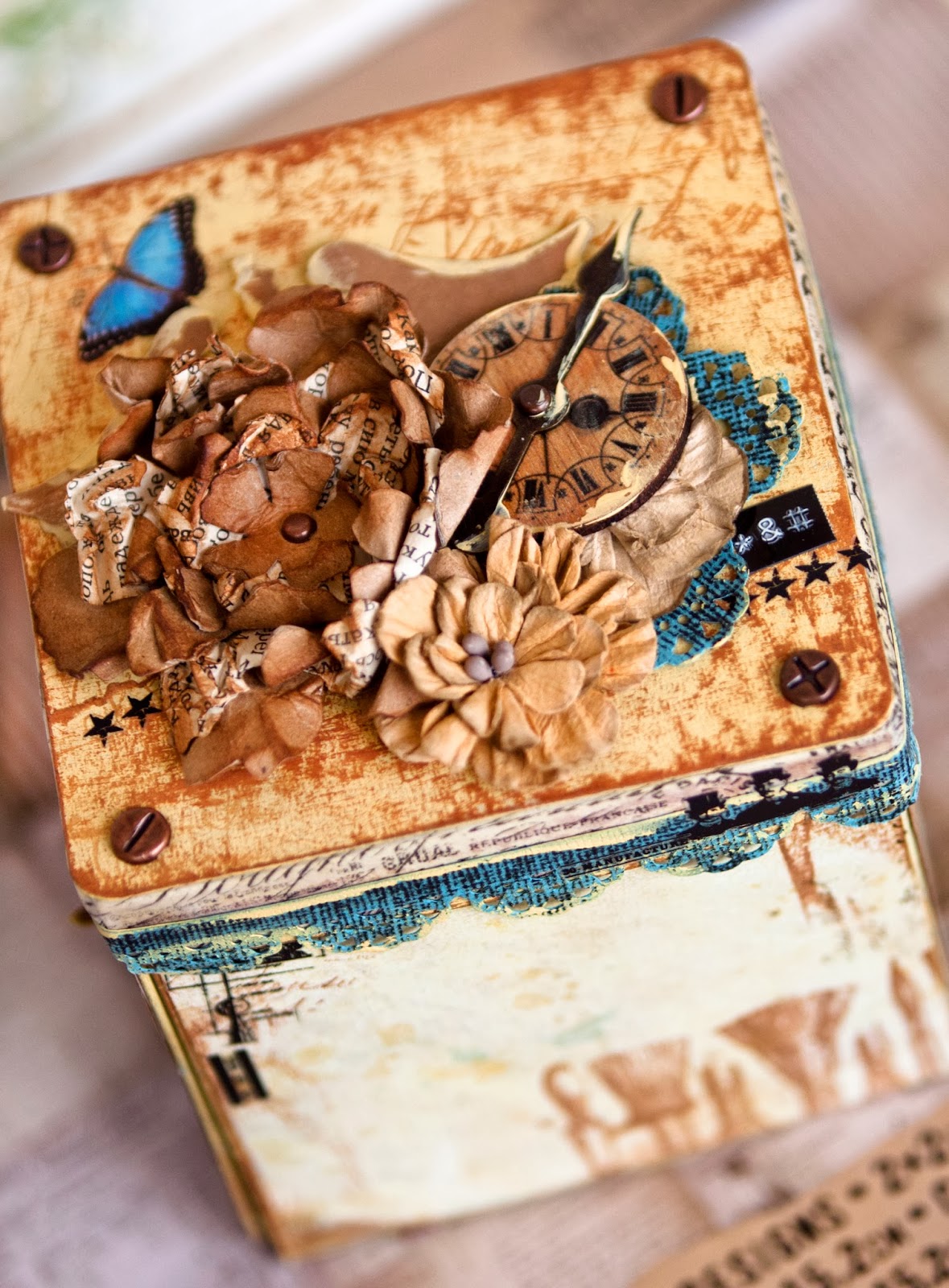 scrappylicious : ATC storage box