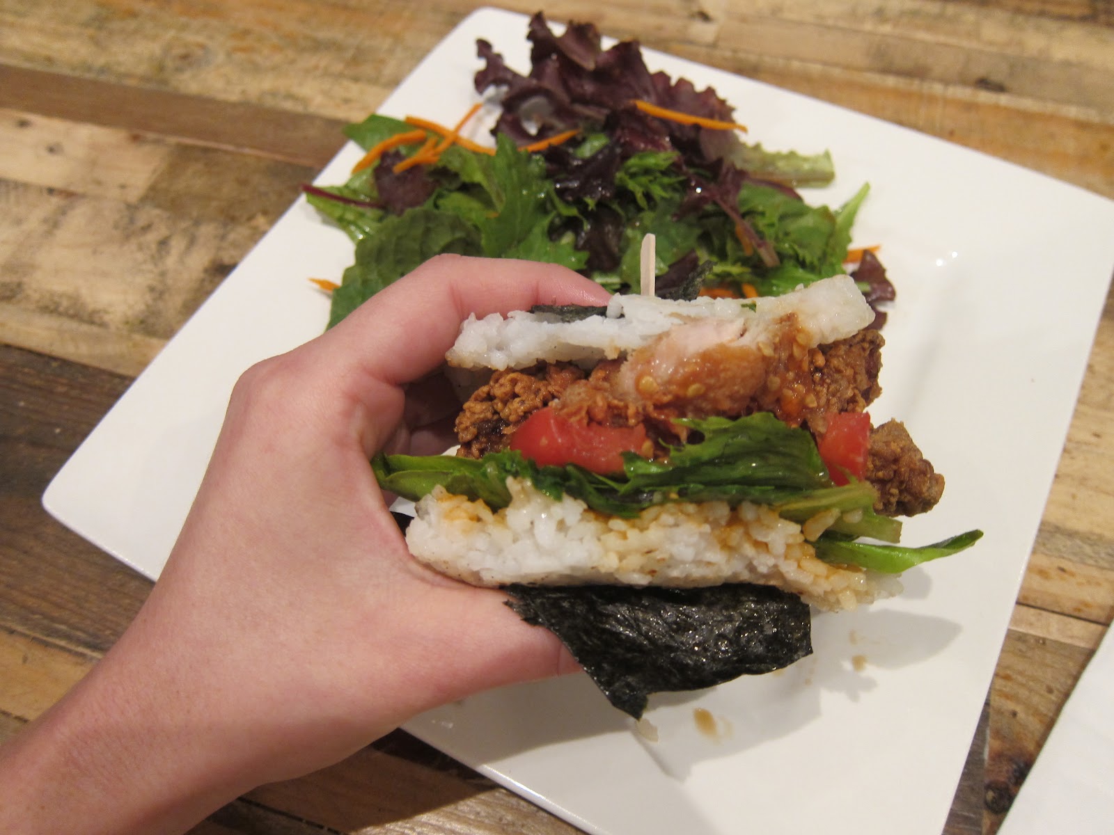 THE BIG EAT: (83) Rice Burger @ Sandbox Bakery