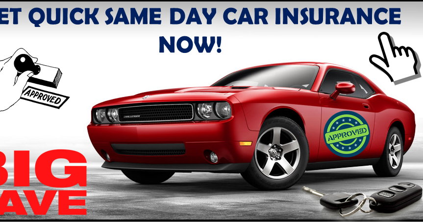 Cheap Same Day Online Car Insurance Quotes With Low Rates: No Money ...