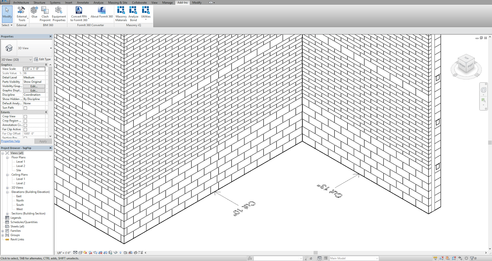 Revit Add-Ons: Masonry iQ – Custom Masonry Walls with Wall Sections and ...
