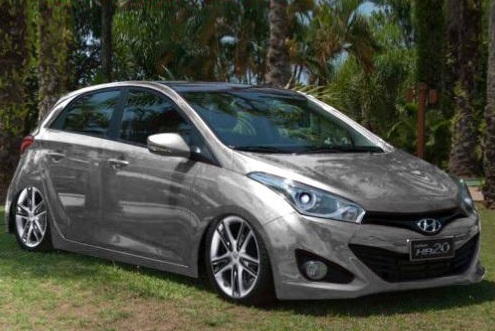 HB20 com tuning virtual - Veja as fotos - Rebaixados e Tunados