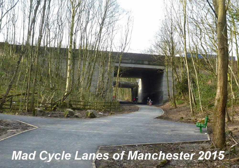 Mad Cycle Lanes of Manchester: Tyldesley Loopline 1 - Monton to Roe ...