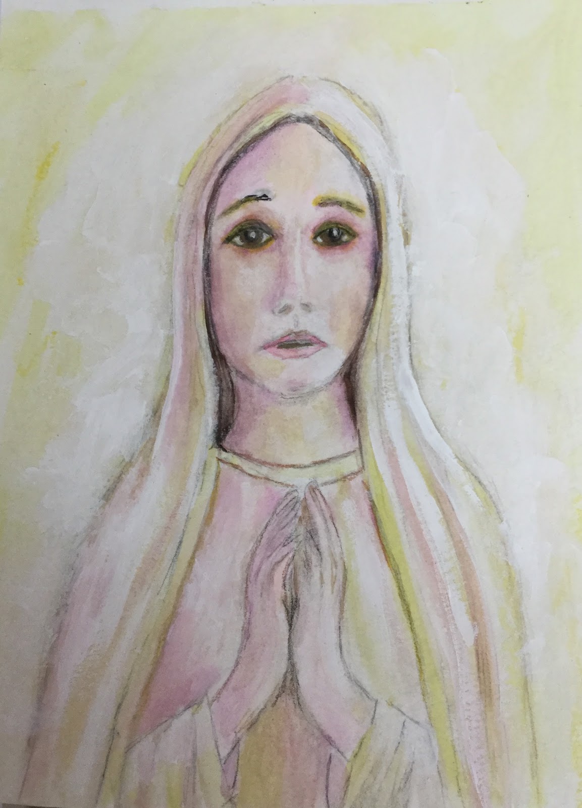 Catholic Sacred Art by Joan Grayson: Our Lady of Fatima