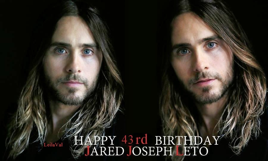 Jared Leto Latin American Fans: Happy Birthday Jared coleccion de gif+ ...