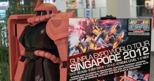 Gundam Expo Singapore 2012 is Here!
