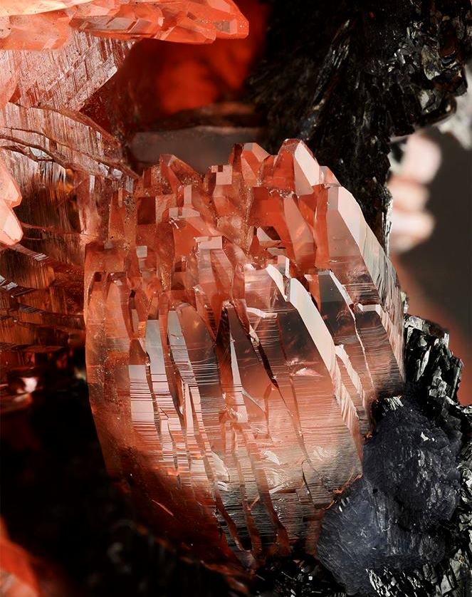 Gorgeous Rhodochrosite Crystals - Geology In