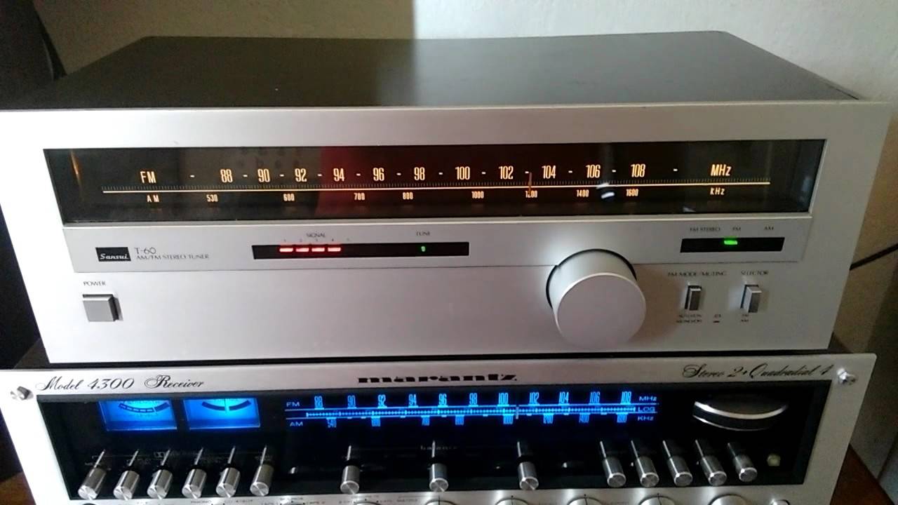 Sansui T-60 - Analog Tuner | AudioBaza