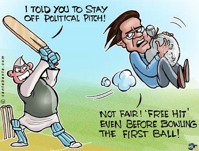 IPL 2009 Funny Cartoons ~ Cricket India