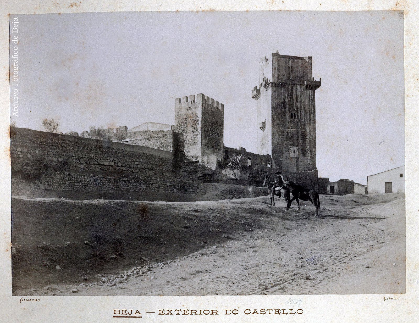 Beja y Arrabaldes: Castelo de Beja - 1890/ 2011