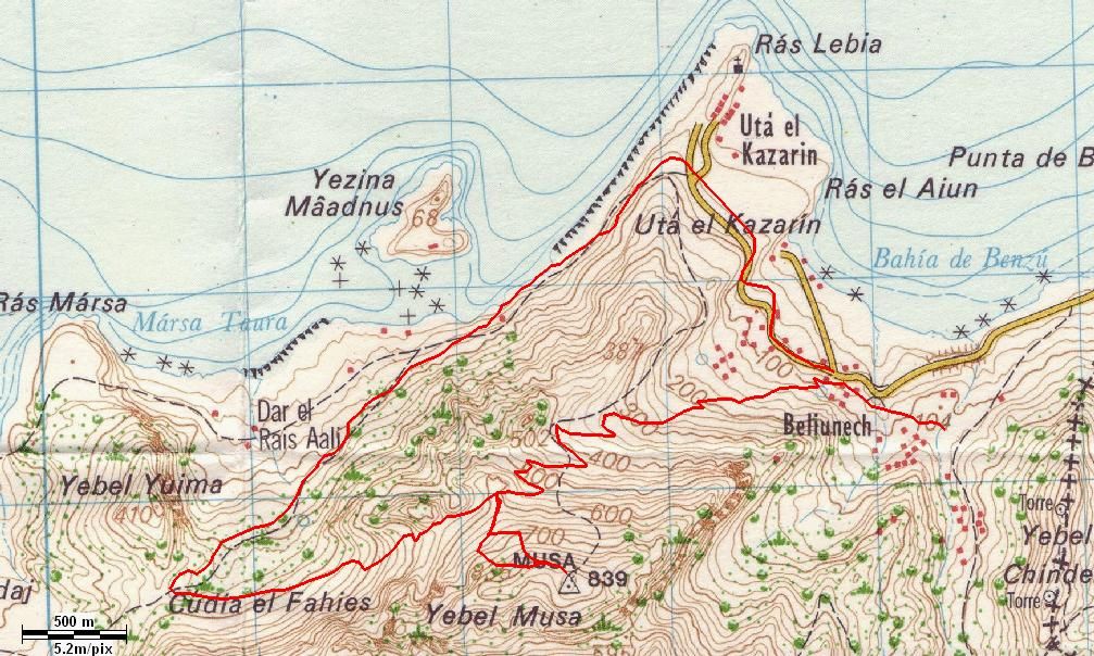 Les abricotiers: Le Djebel Moussa (851m) au dessus du détroit de ...