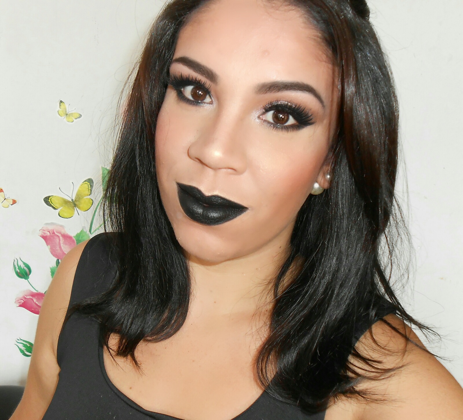 Maquiagem com batom preto natura faces | Blog Essencial Looks