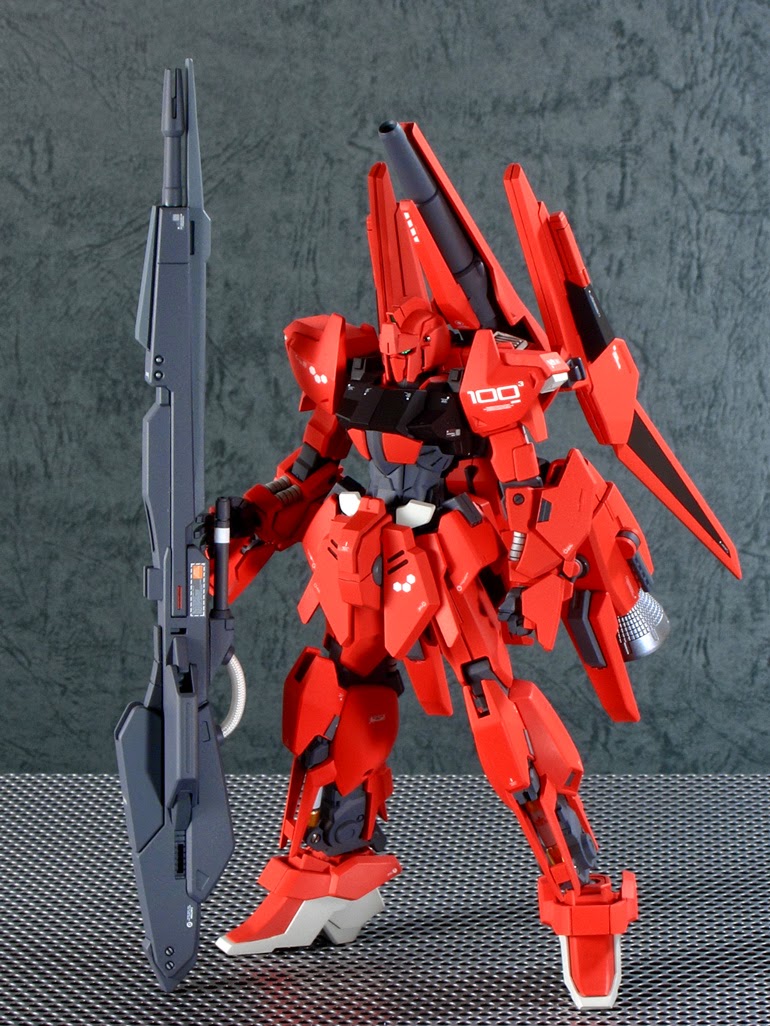 GUNDAM GUY: HGBF 1/144 Mega Shiki - Painted Build