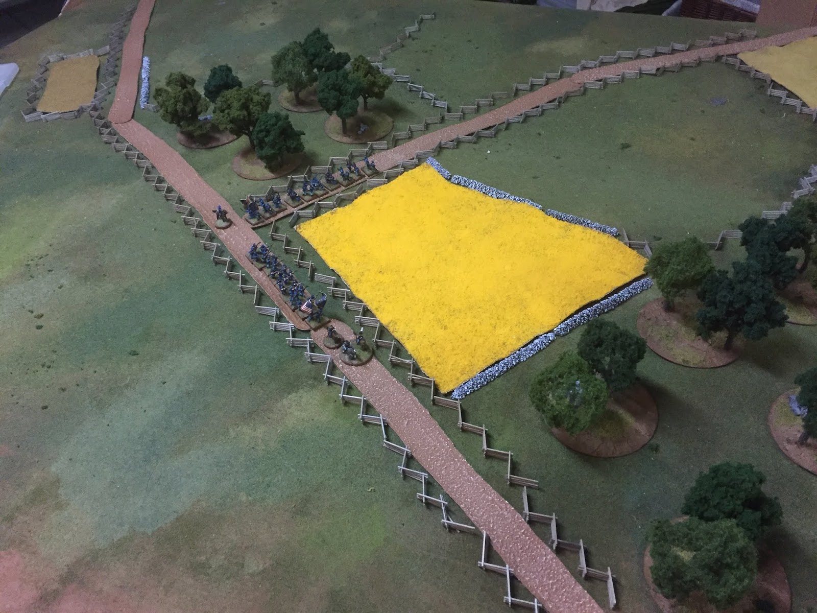 A Terrible Loss of Lead and Wealth : DIY wargaming roads tutorial (with bonus content on DIY fields)