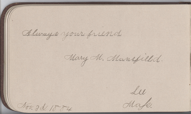 Attics and Old Lace: Treasure Chest Thursday: Autograph Book