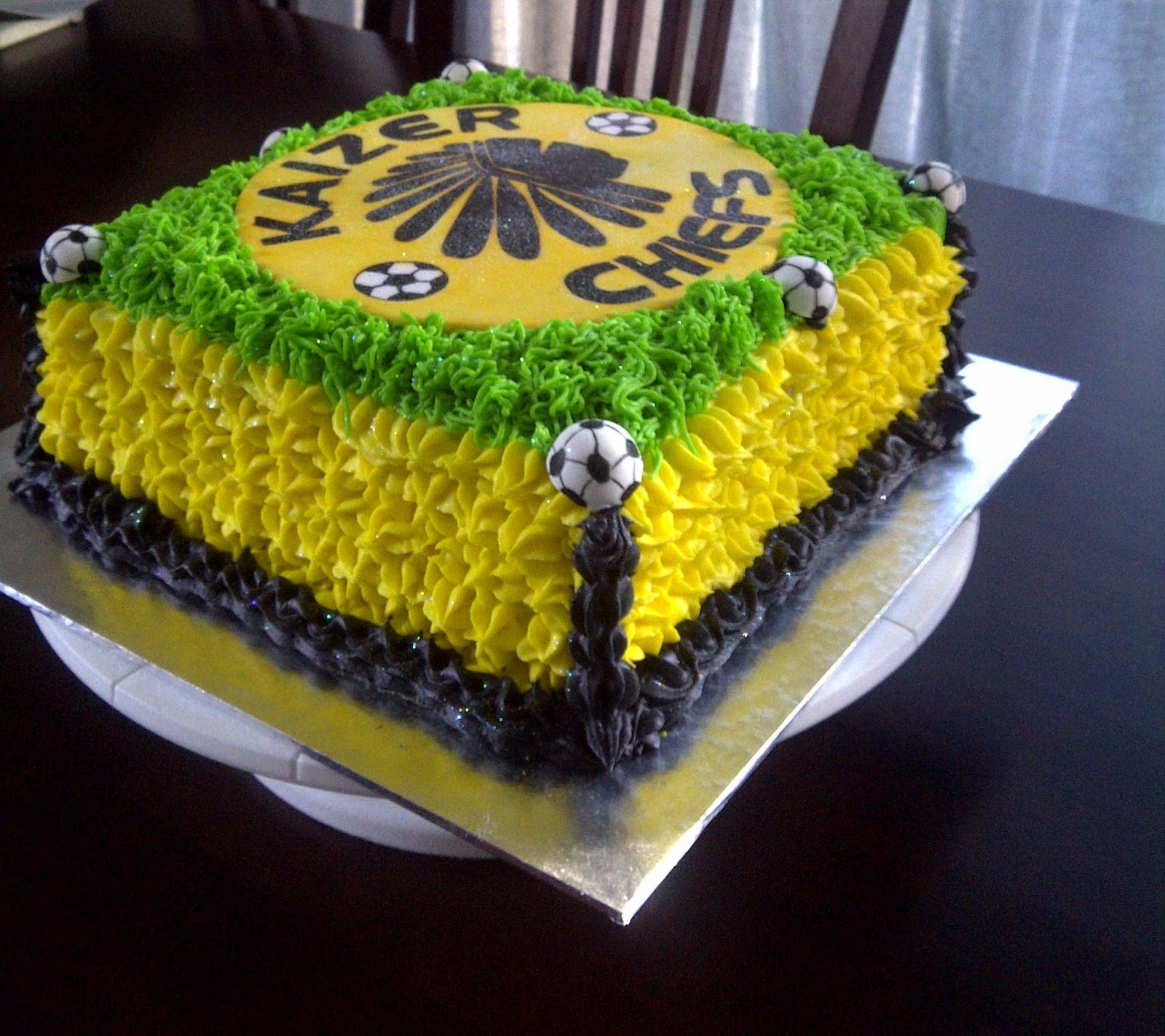 Made With Love : Tumelo's Kaizer Chiefs Birthday Cake