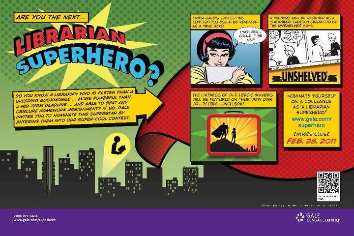 Tiny Tips for Library Fun: Are You a Librarian Superhero?