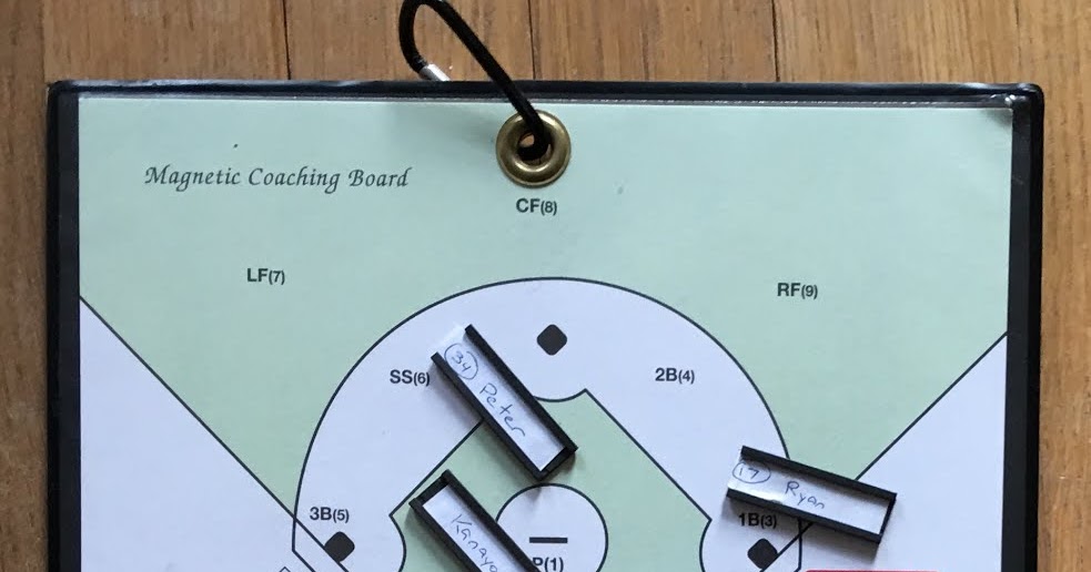 The Sodani Family: Baseball lineup board (glowforge)