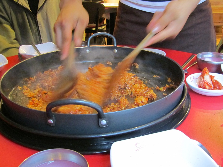 Fried rice + ice cream / Seaweed Kisses