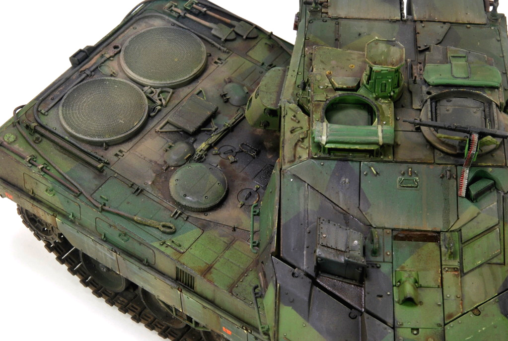 Chris Jerret modeling: Strv.122 rework is complete.