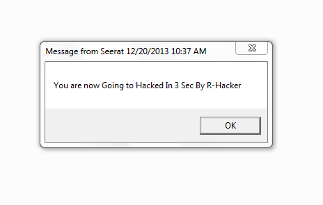 Shutdown Virus with Messages (windows Xp, 7 ,8) ~ R-Hacker