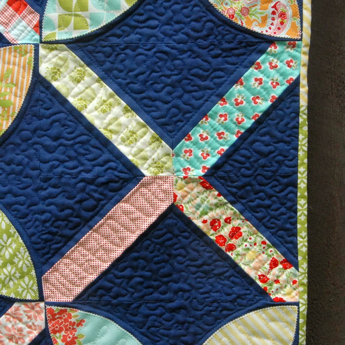 Meadow Mist Designs: Irish Chain Quilt-a-Long Finish