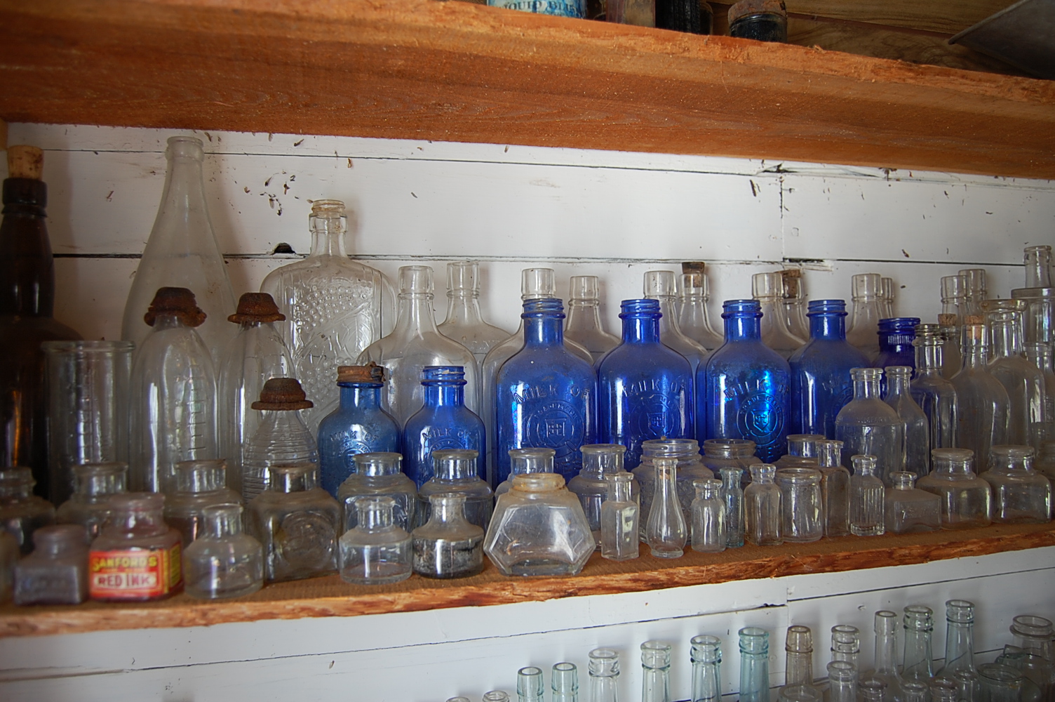 saltbox treasures: A real vintage bottle collection