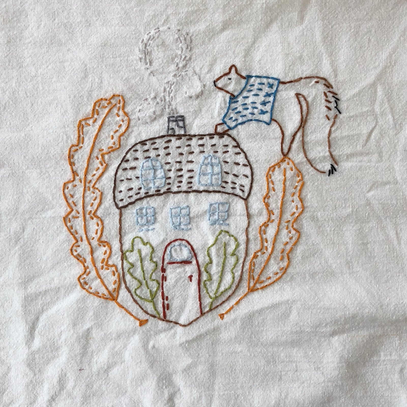 Bits of Stitching!: A Work In Progress and Completed Stitcheries