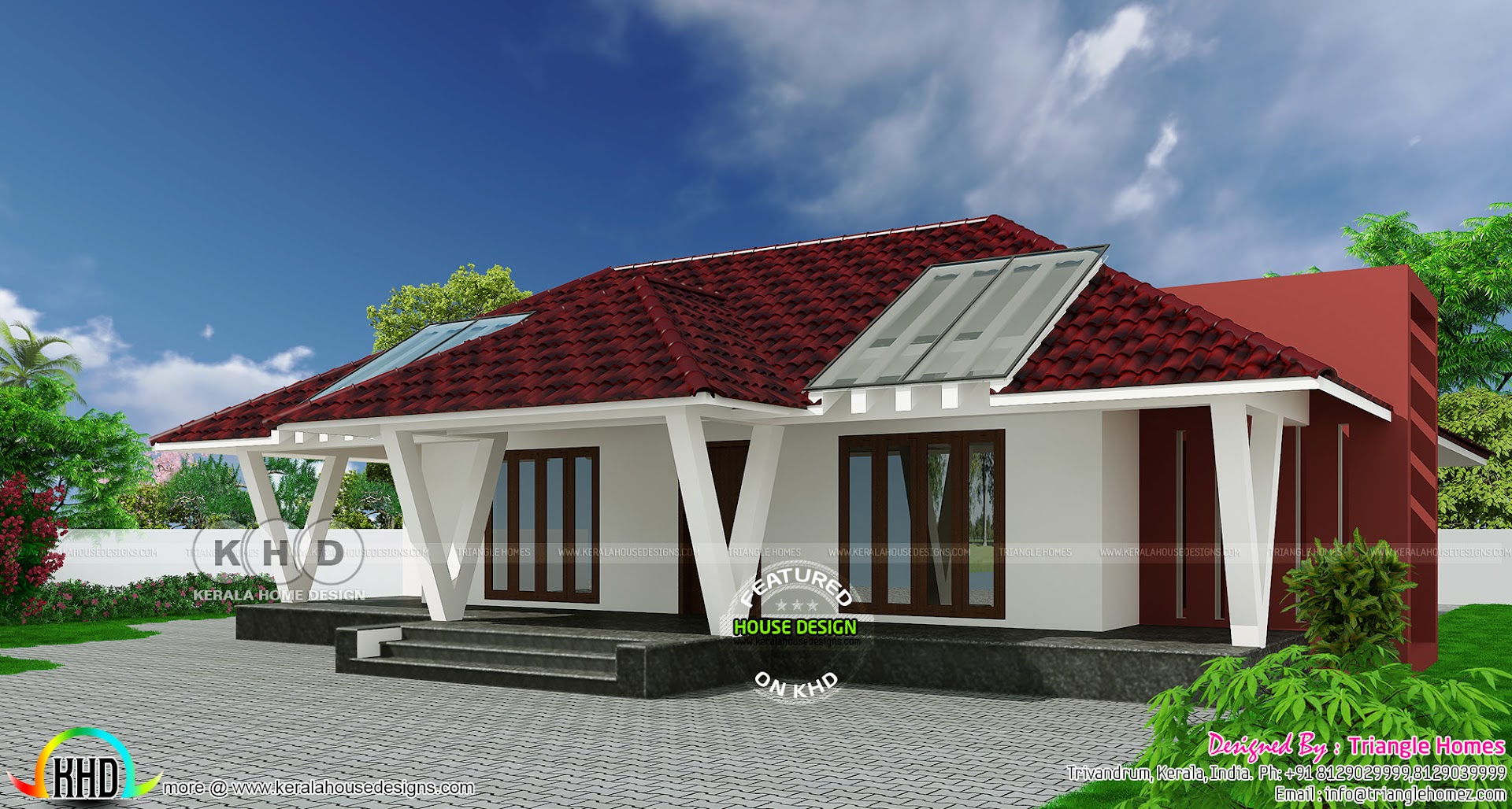 2002 sq-ft Individual villa project at Kilimanoor - Kerala Home Design ...