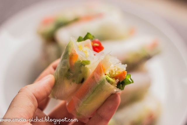 Emcia Pichci!: WARZYWNE SPRING ROLLS