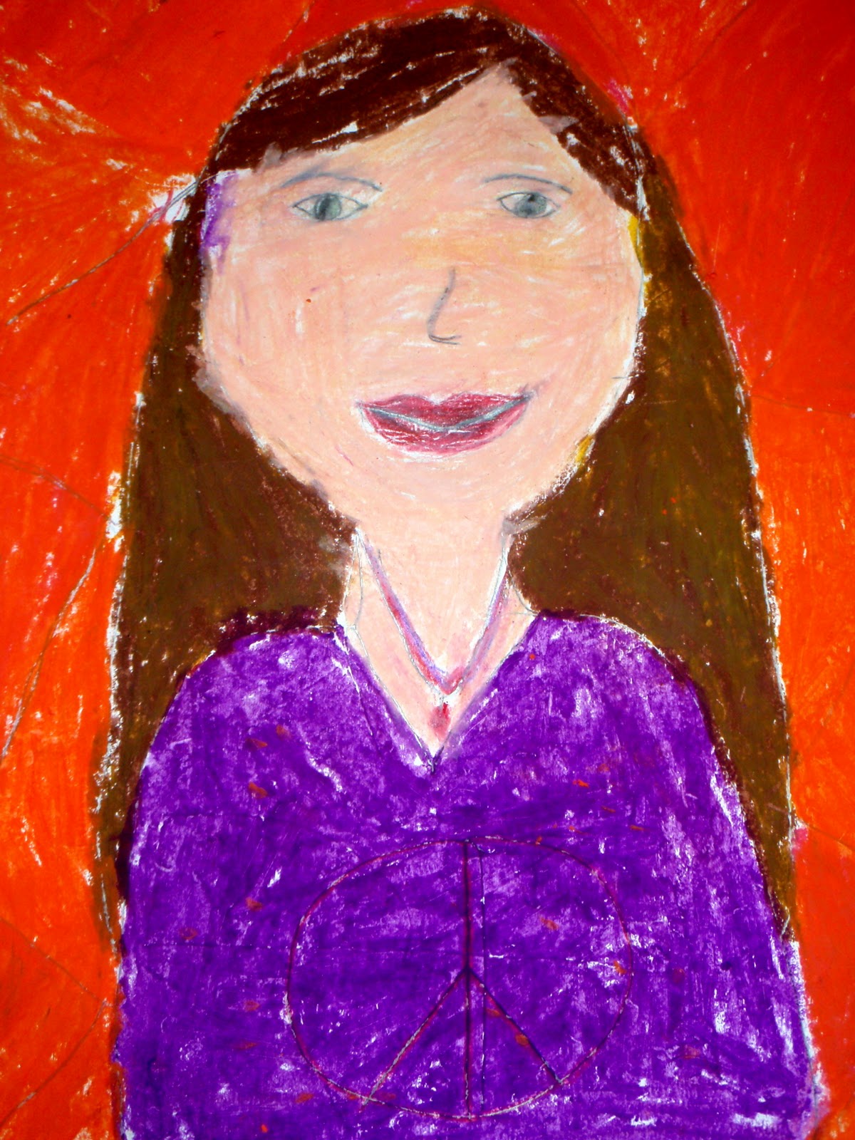 Fayston Elementary Art: Self Portraits by Third and Fourth Graders