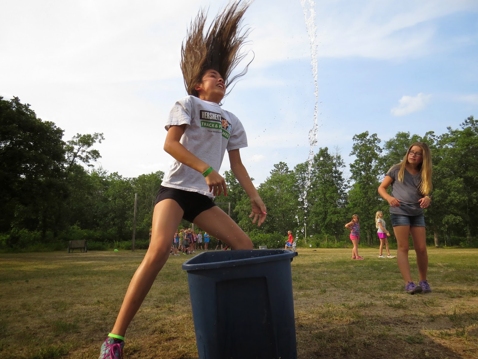 Summers of Pathways: Water Kick Ball!