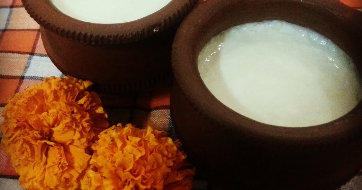 Reinventing Food by Apoorva: Nolen Gur Mishti Doi / Yogurt with Date ...