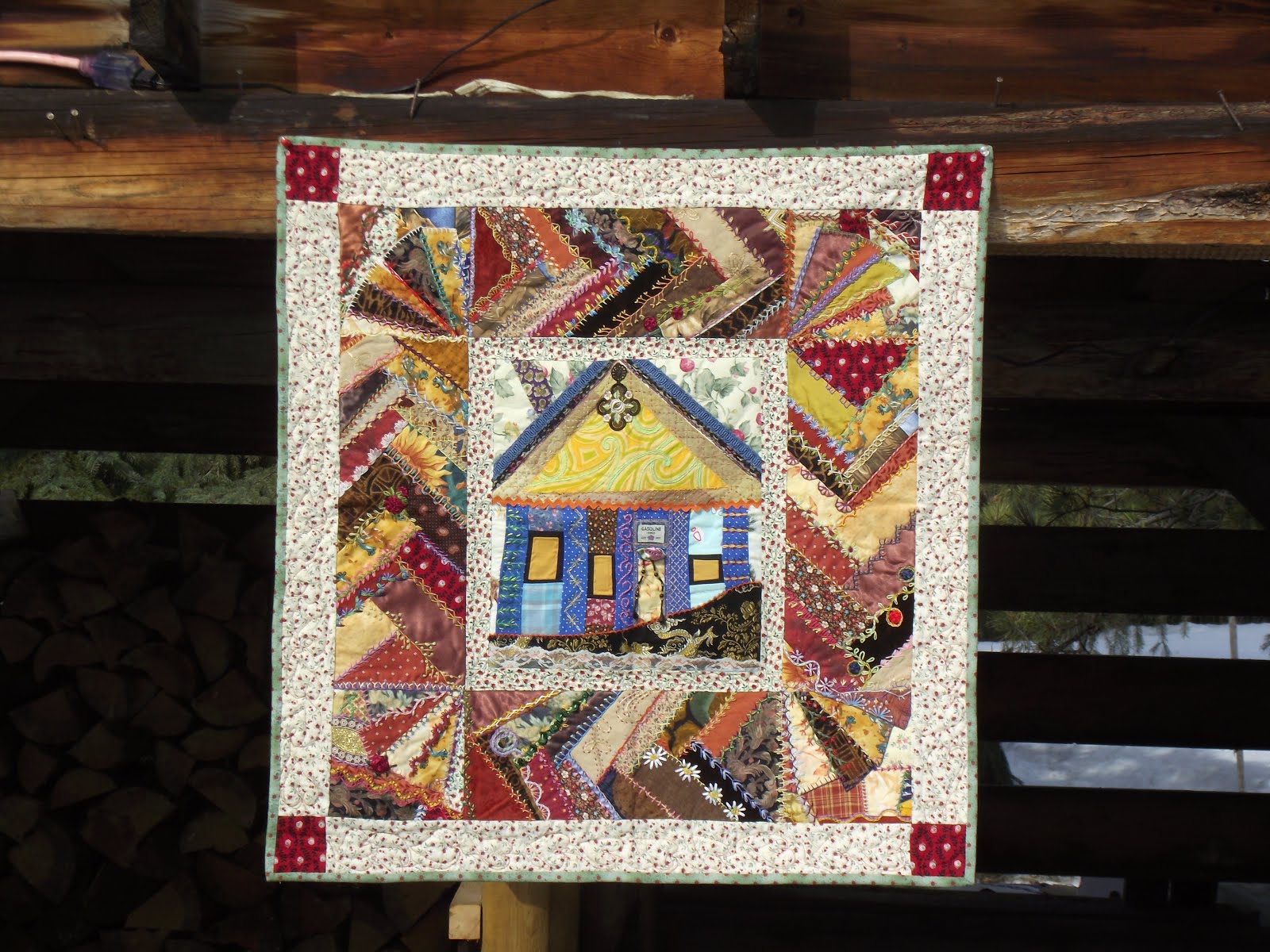 Crazy Chevron Border Tutorial