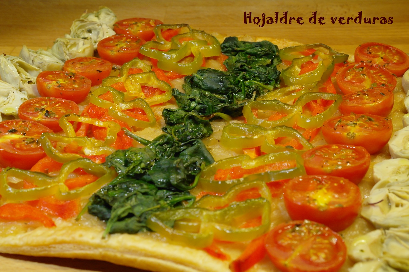 El que no mata, engreixa: Hojaldre de verduritas