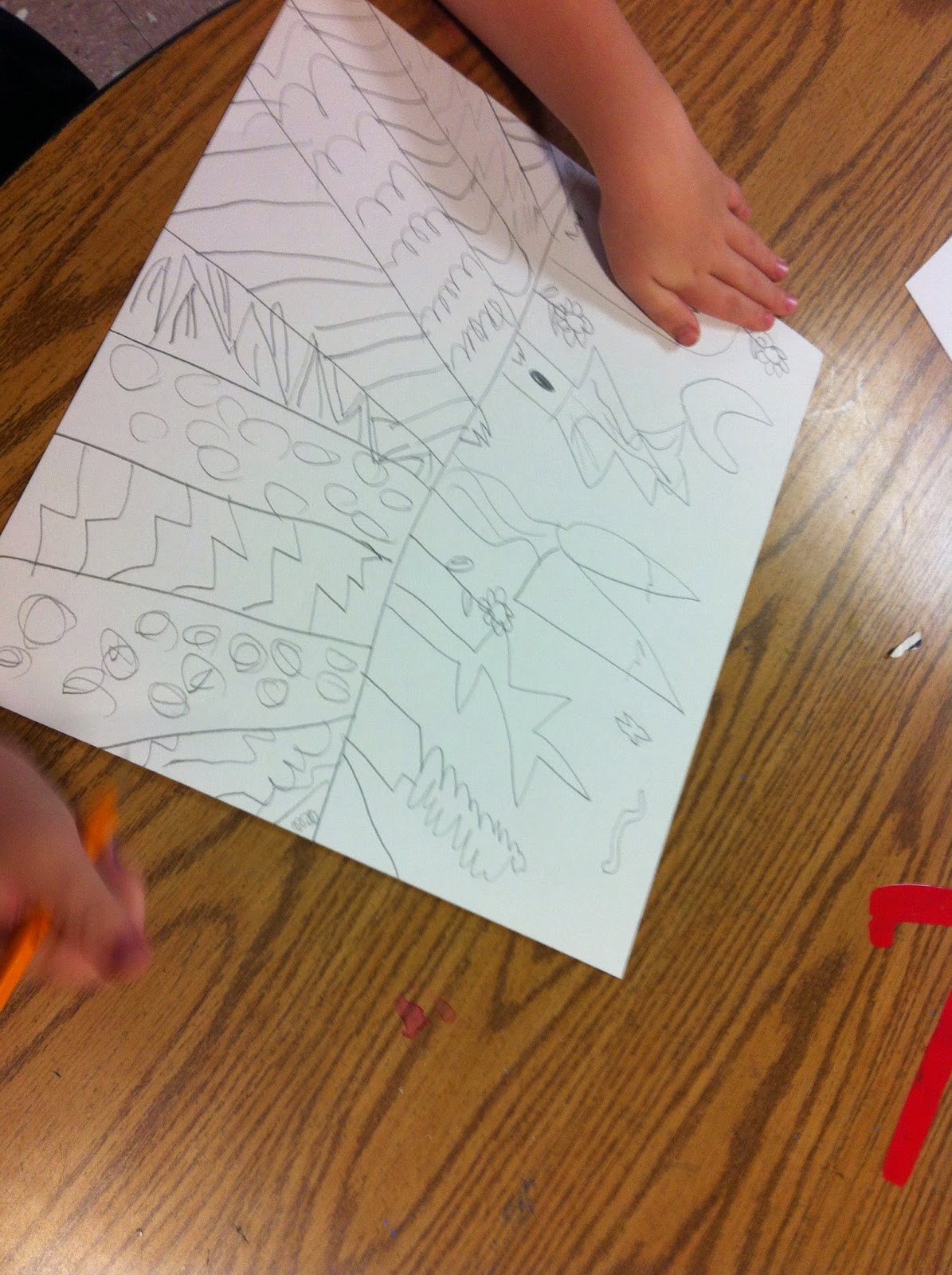 ChumleyScobey Art Room: Watercolor Abstract Landscapes by 1st Grade