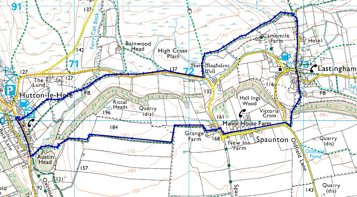 Catterblog: Walk from Hutton le Hole 22 Aug 2012