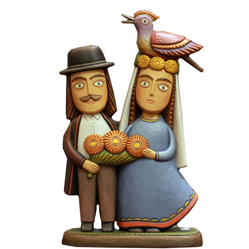 POLSKA WIRTUALNA: Marian Ulc. Rzeźba ludowa.